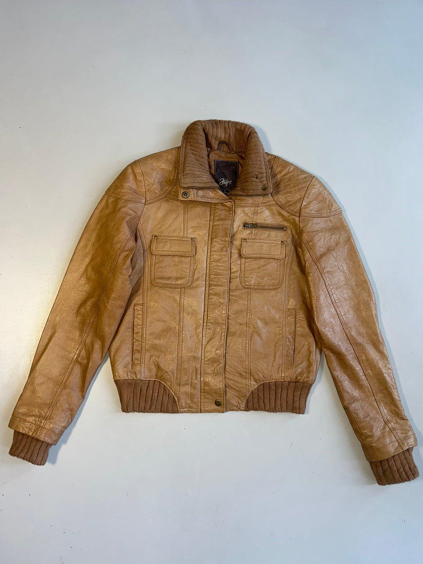 ZSuper Premium Original Leather Jacket (S) – Drip Drop Attire