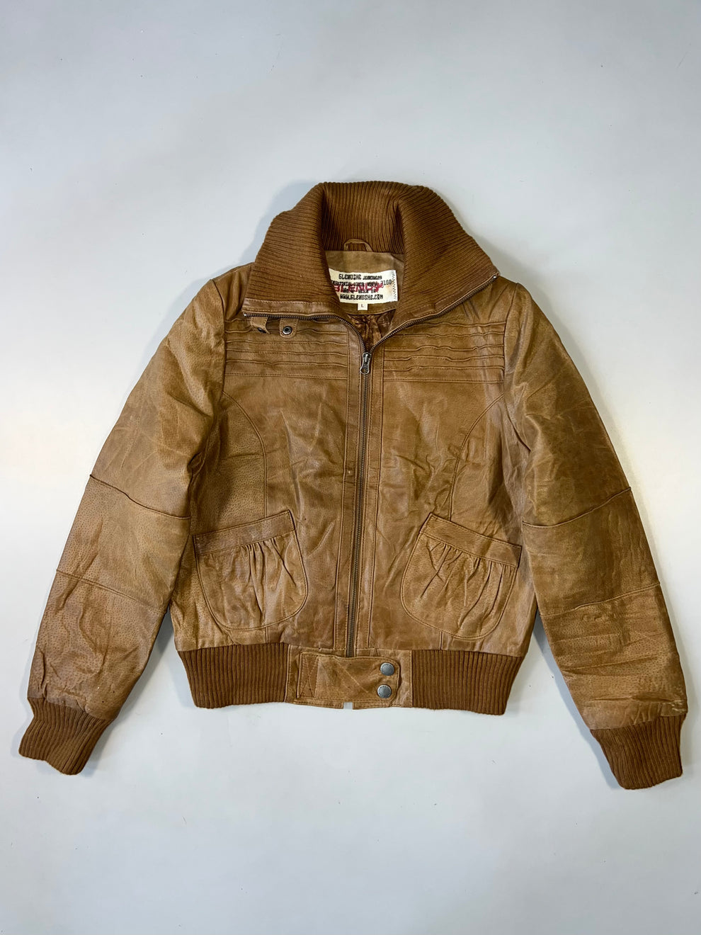 ! Super Premium Original Leather Jacket (S) – Drip Drop Attire