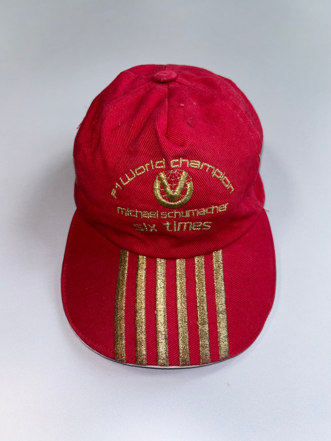 Michael Schumacher F1 Six Times World Champion Cap (Adjustable) – Drip ...