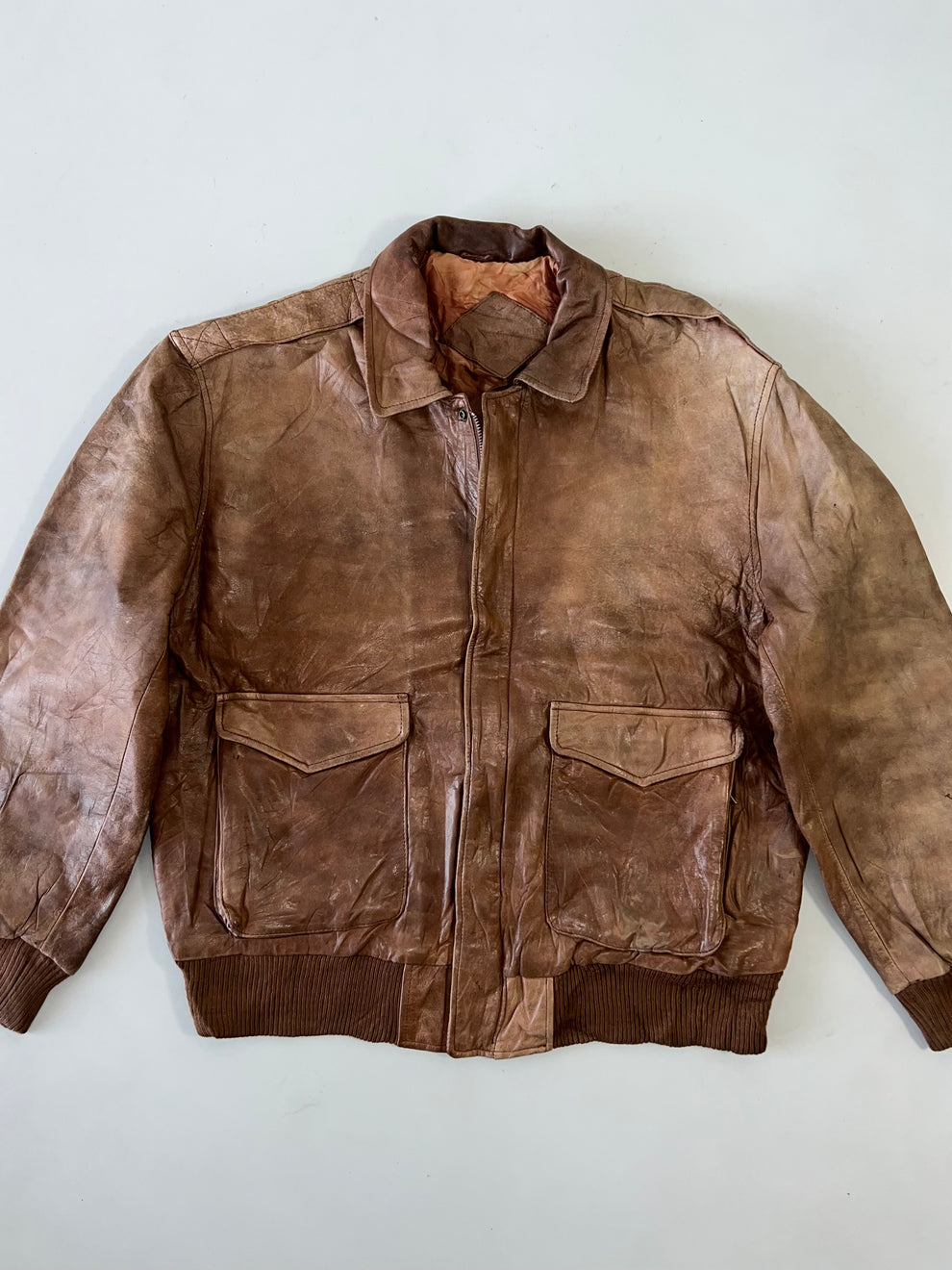 ! *Super Premium Original Leather Jacket (M/L) – Drip Drop Attire