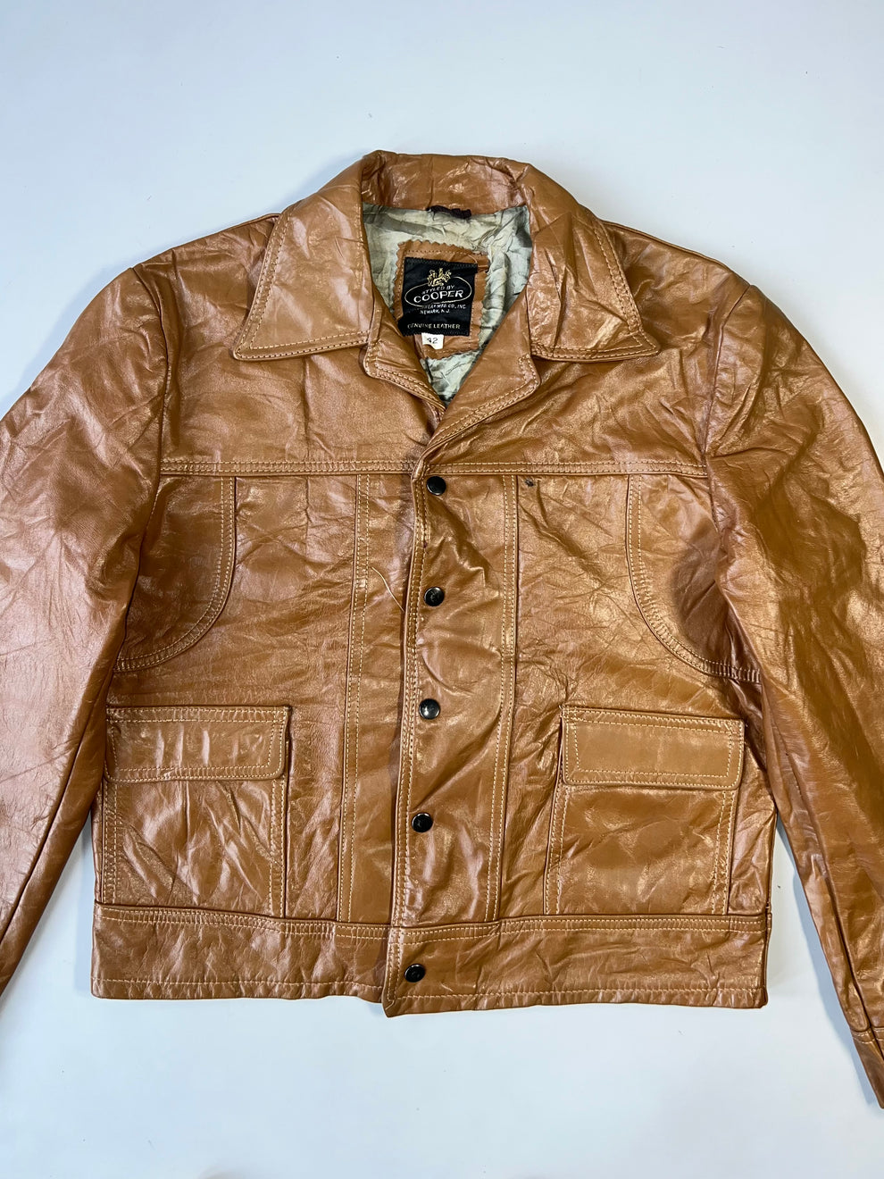 ! Ultra Premium Original Leather Jacket (RARE) (M) – Drip Drop Attire