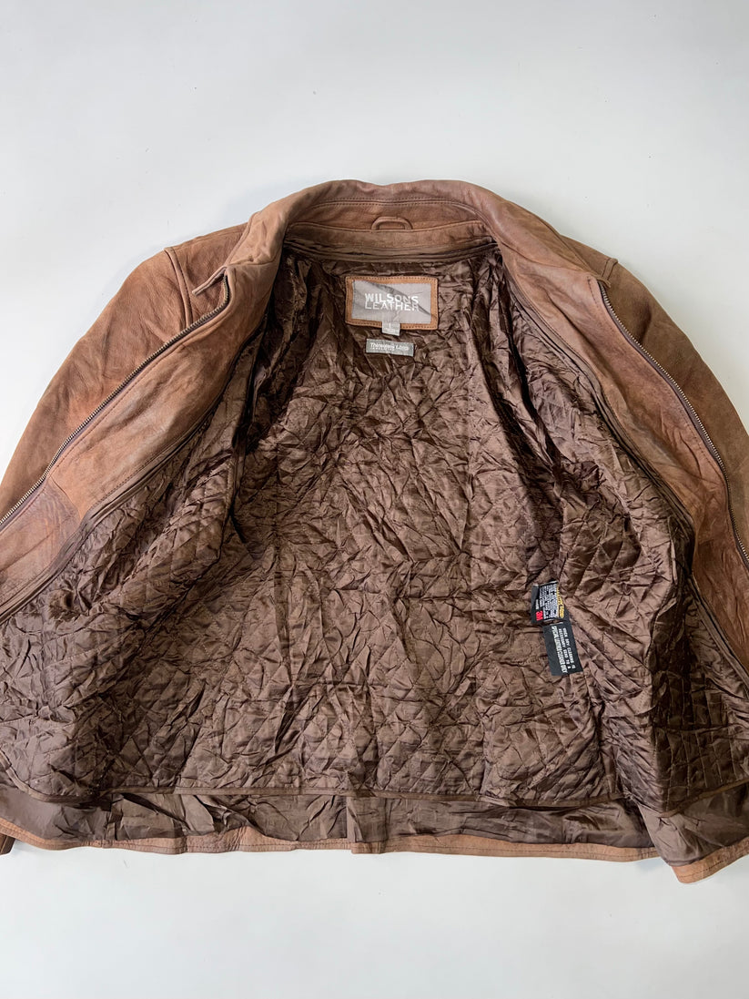 ! Super Premium Original Wilson Leather Jacket (M/L) – Drip Drop Attire