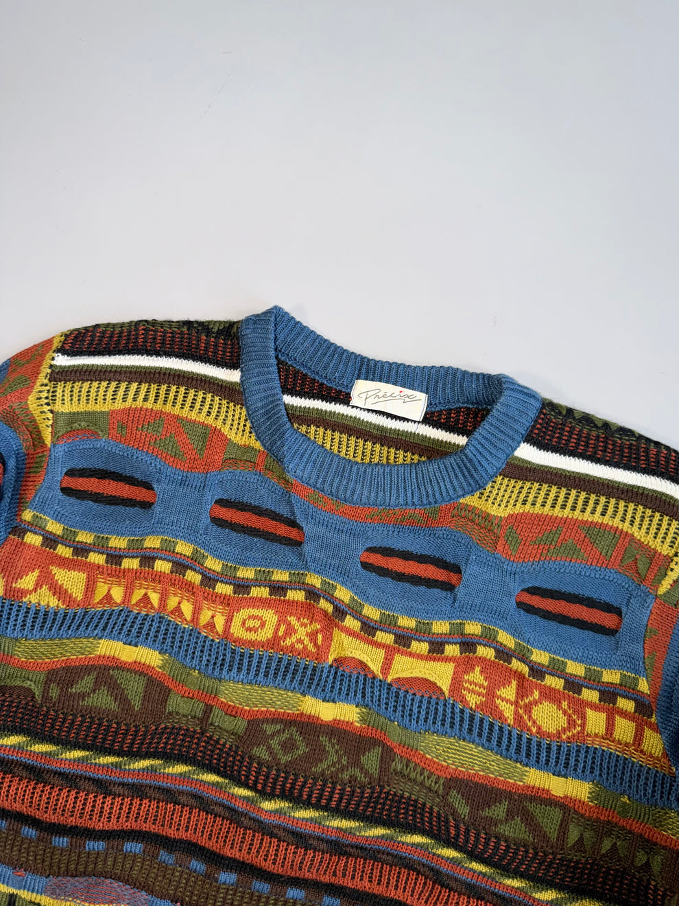 ! Vintage 3D Knitted Super Premium Pullover (S) – Drip Drop Attire