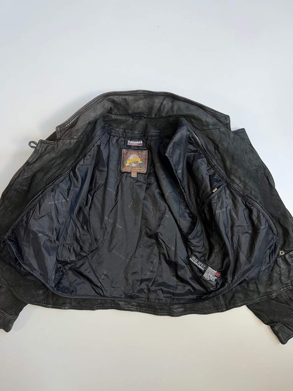 ! Adventure Bond Premium Original Leather Jacket (S) – Drip Drop Attire