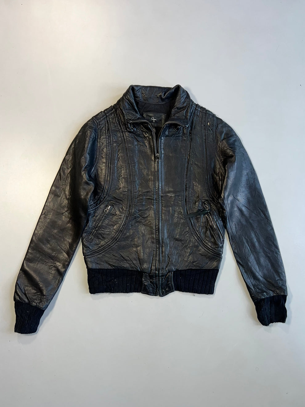 ZSuper Premium Original Leather Jacket (S) – Drip Drop Attire