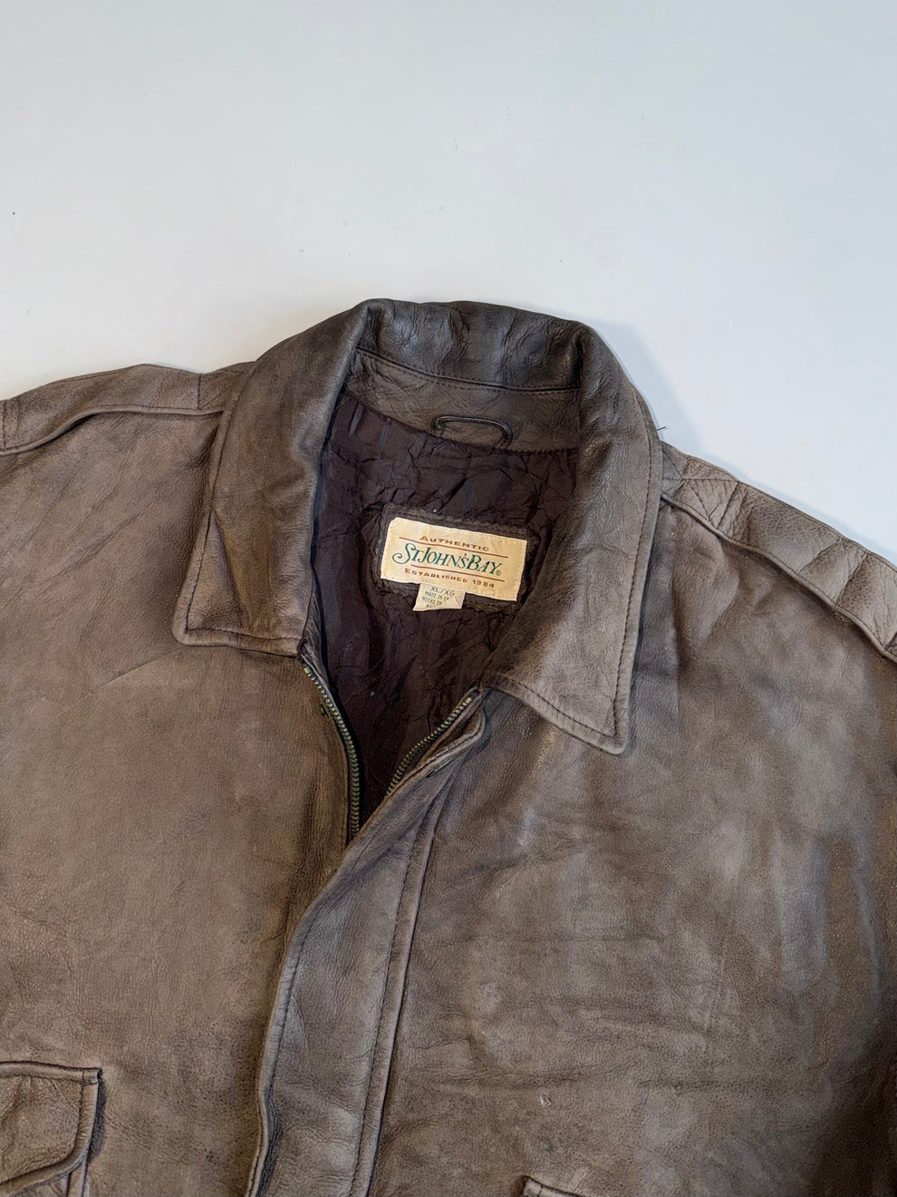 ! Super Premium Original Leather Jacket (XL) – Drip Drop Attire