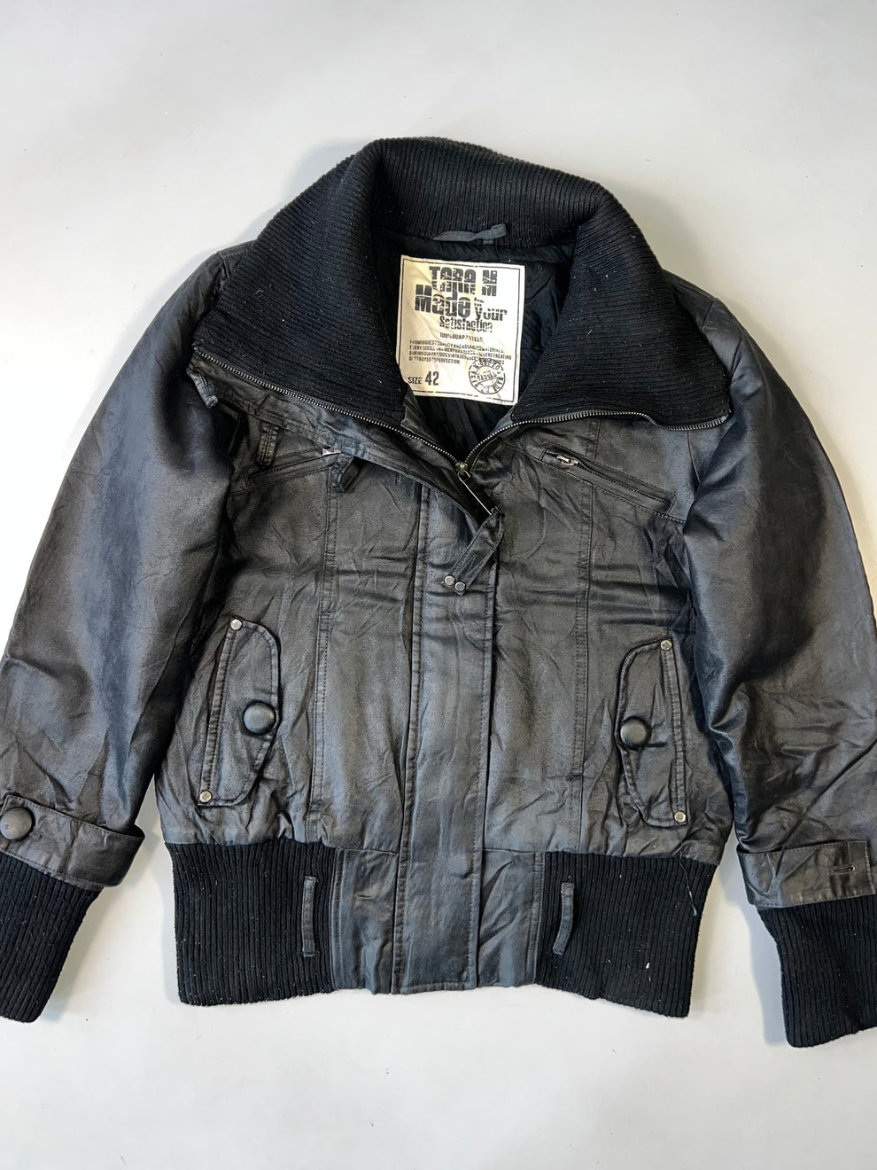 ! Super Premium Original Leather Jacket (M) – Drip Drop Attire