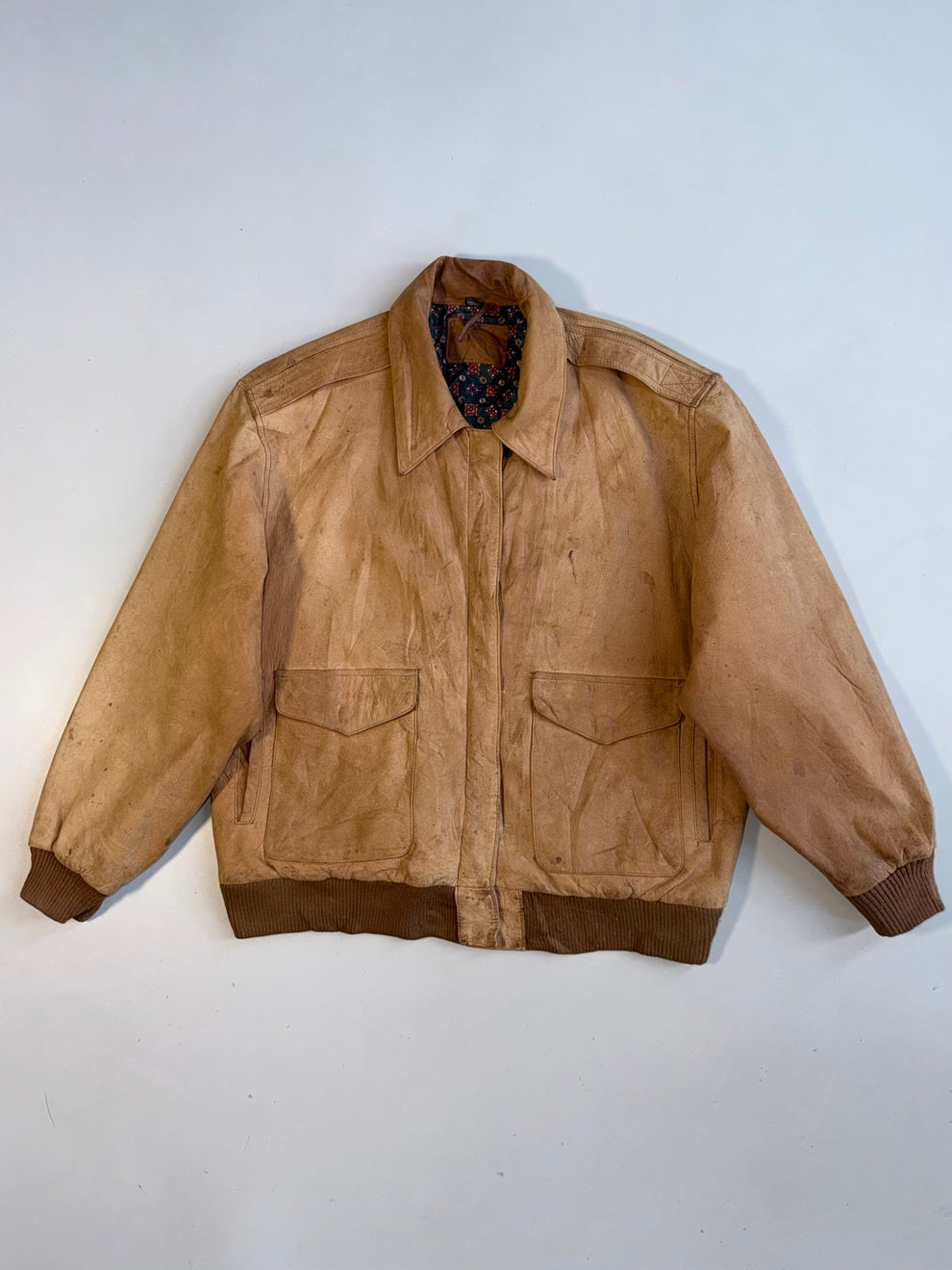 ! Hunt Club Original Leather Jacket (M) – Drip Drop Attire