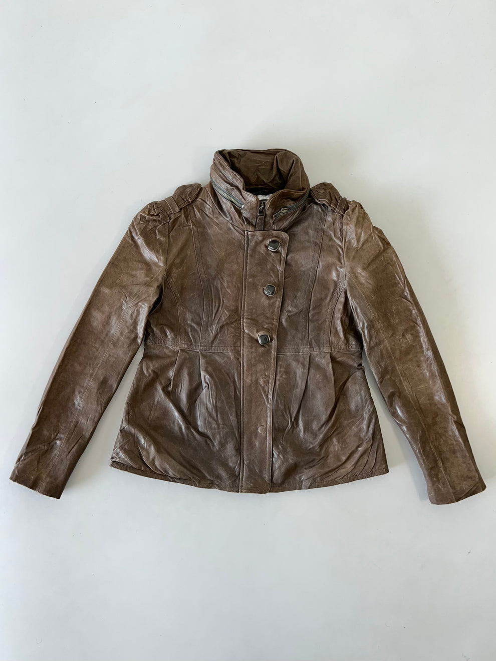 ! Super Premium Original Leather Jacket *Detachable Cap (S) – Drip Drop ...