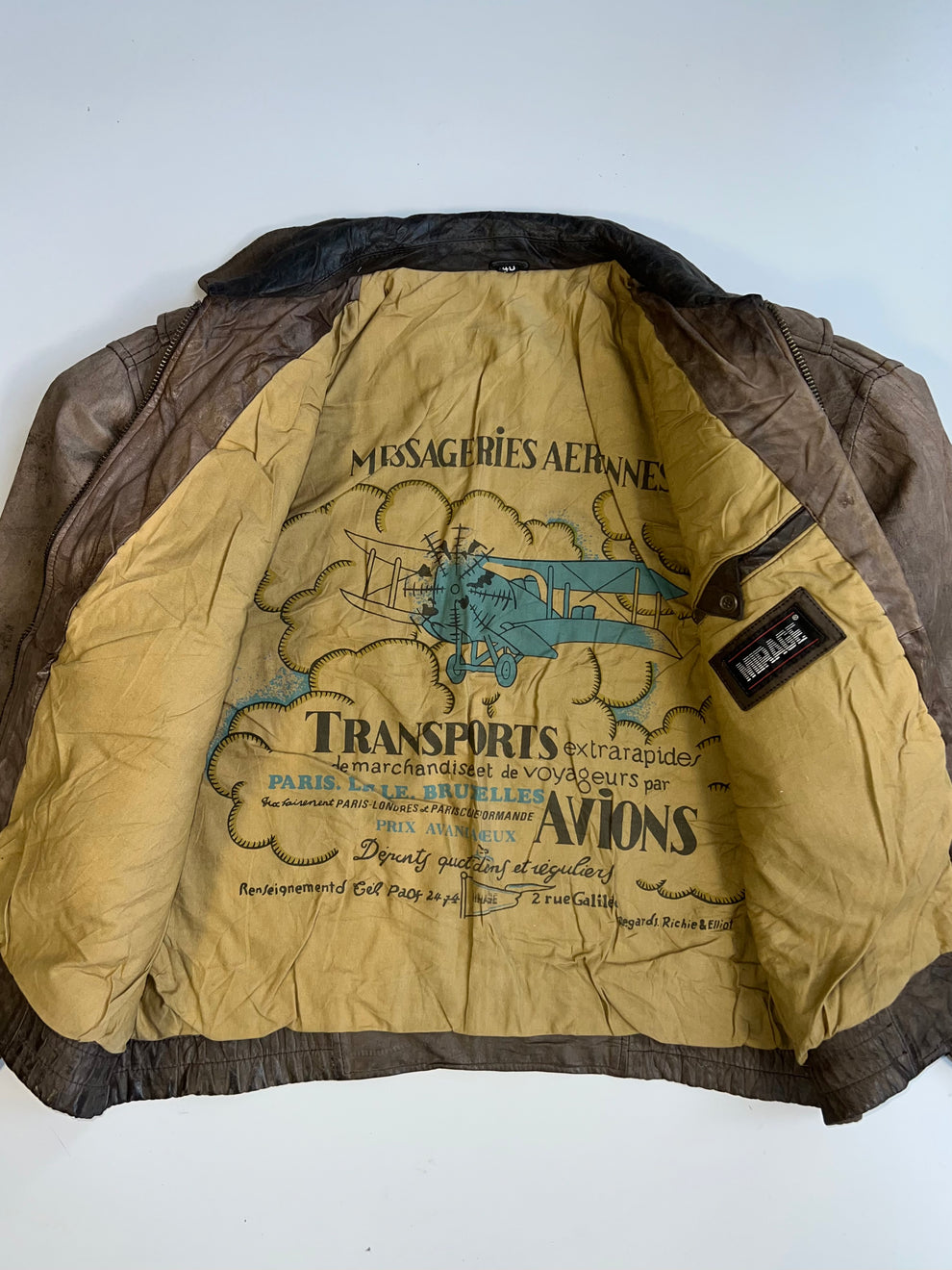 ! Ultra Premium Mirage Original RARE Leather Jacket (L) – Drip Drop Attire