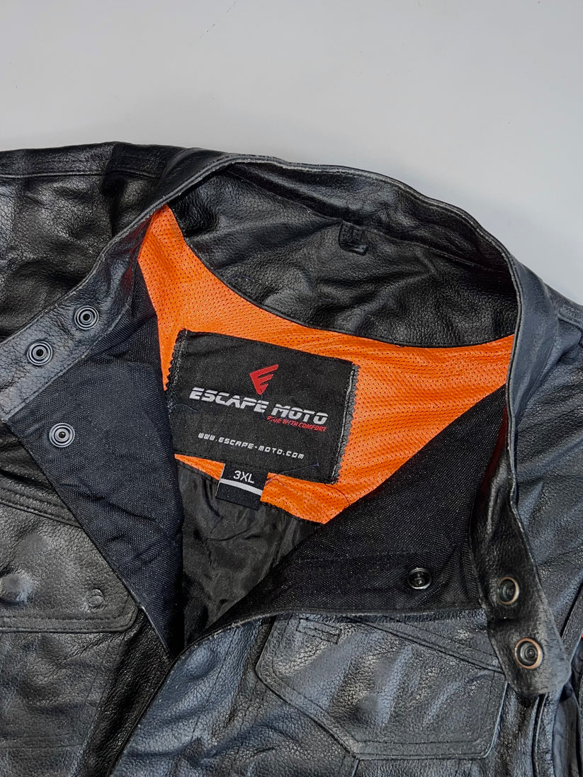 ! Super Original Premium Leather Vest Jacket (XL) – Drip Drop Attire