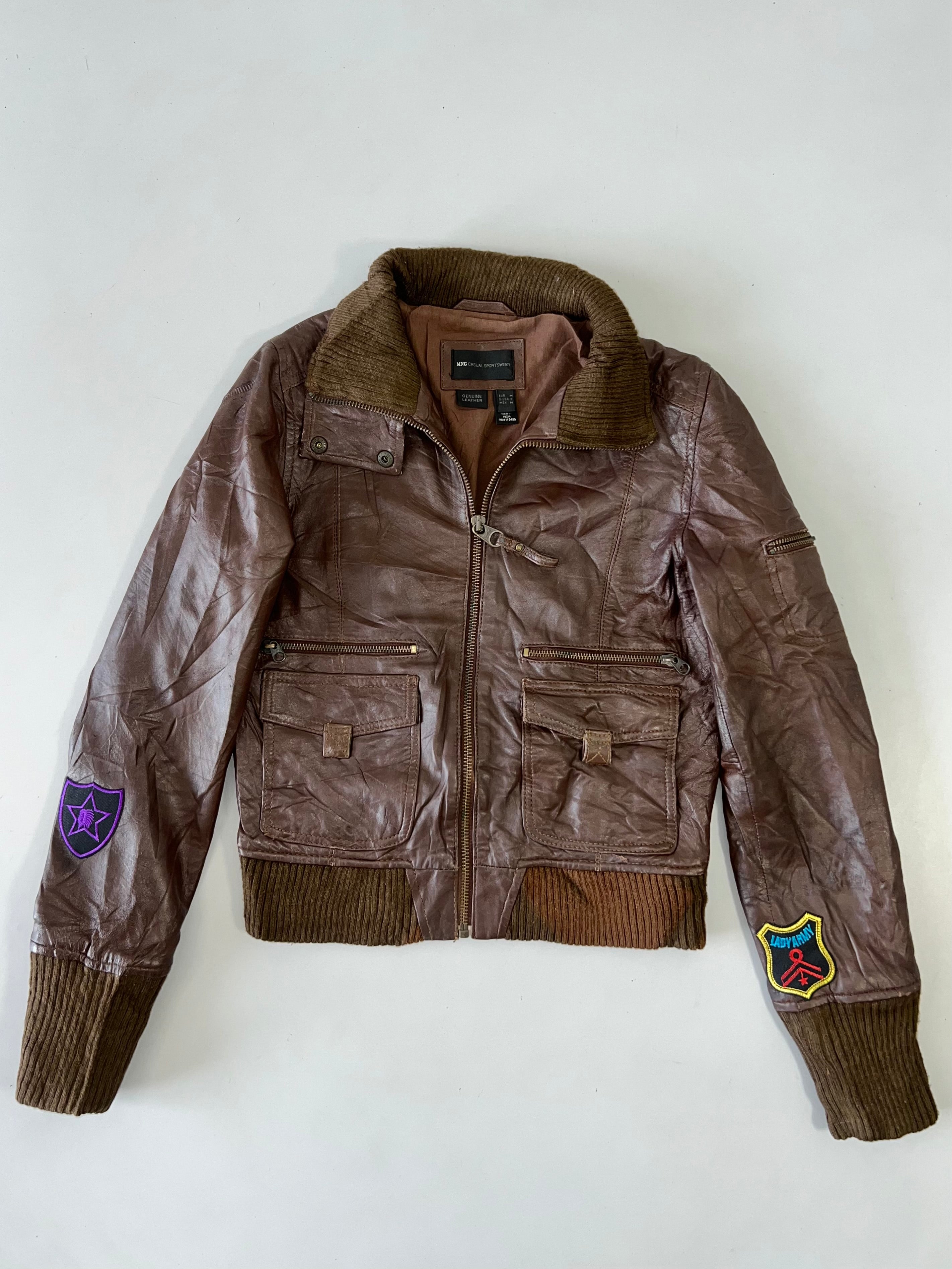 ! Super Premium Original Leather Jacket (XS) – Drip Drop Attire