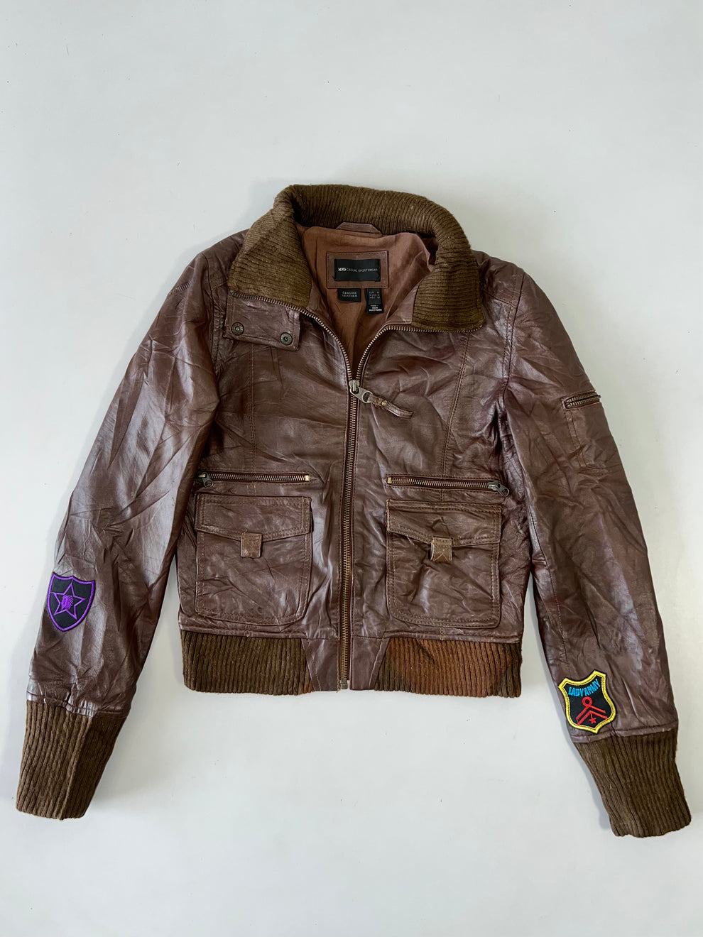 ! Super Premium Original Leather Jacket (XS) – Drip Drop Attire