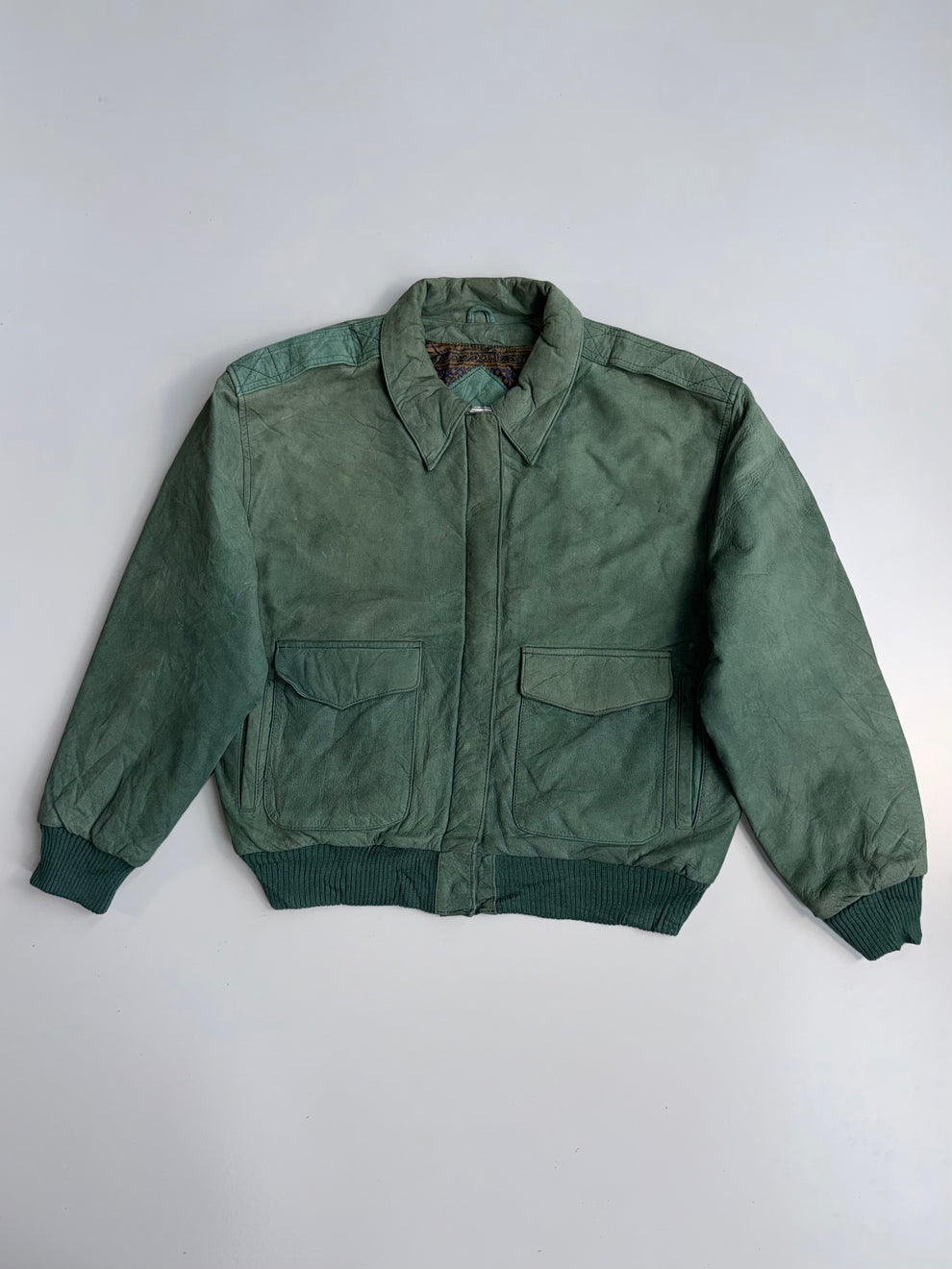 ! Super Premium Original Pure Leather Jacket (M) – Drip Drop Attire