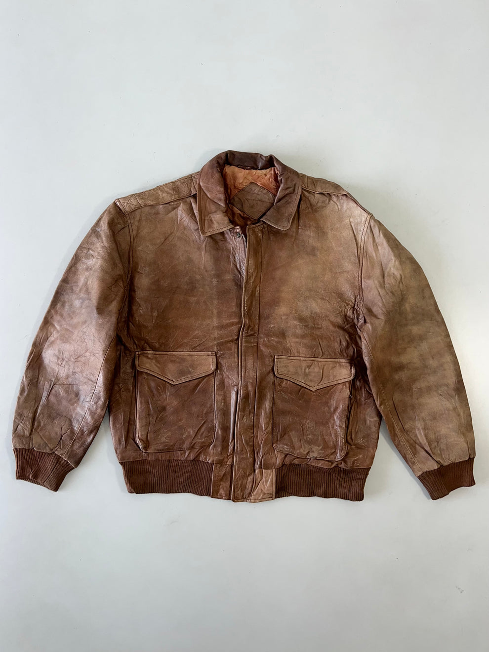 ! *Super Premium Original Leather Jacket (M/L) – Drip Drop Attire