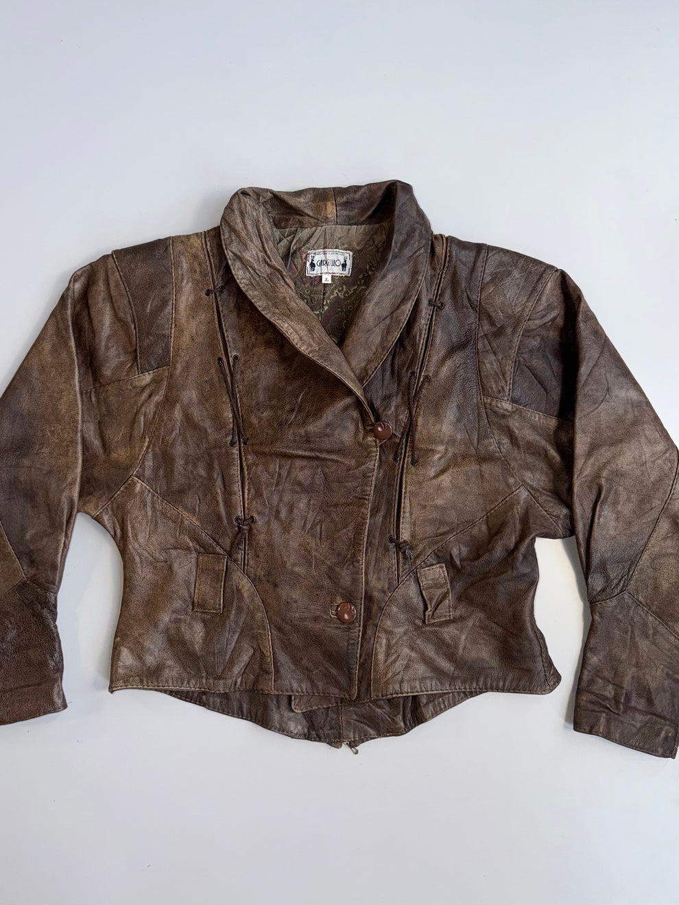 ! Super Premium Original Leather Jacket (S) – Drip Drop Attire