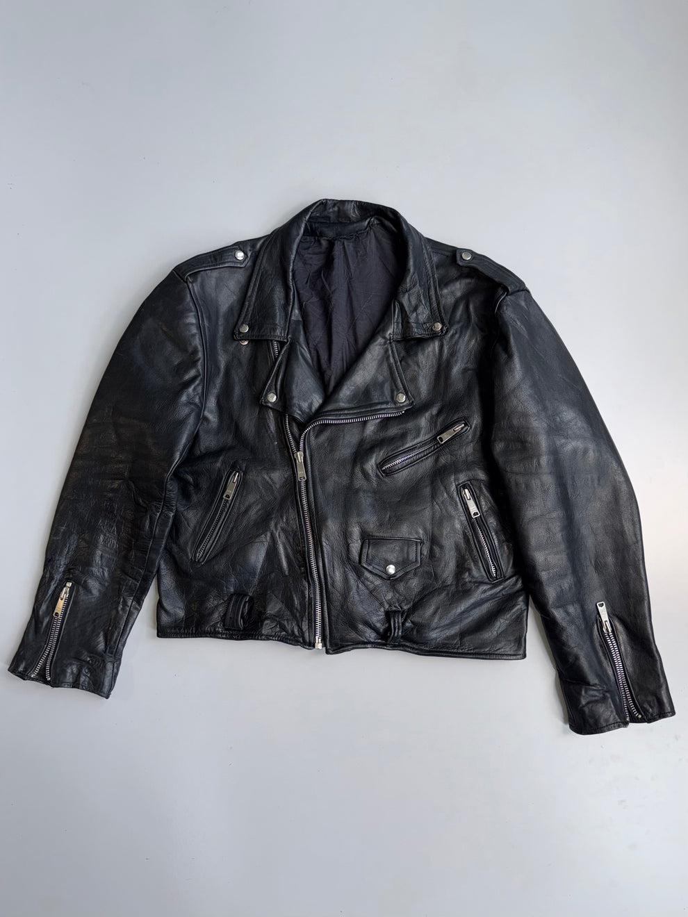 ! Super Premium Original Pure Leather Jacket (RARE) (XL) – Drip Drop Attire