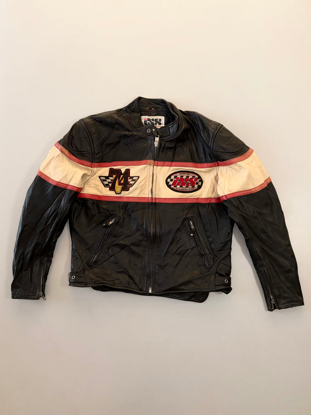 ! Ultra Rare Original Pure Leather Racing Jacket (RARE) (M) – Drip Drop ...