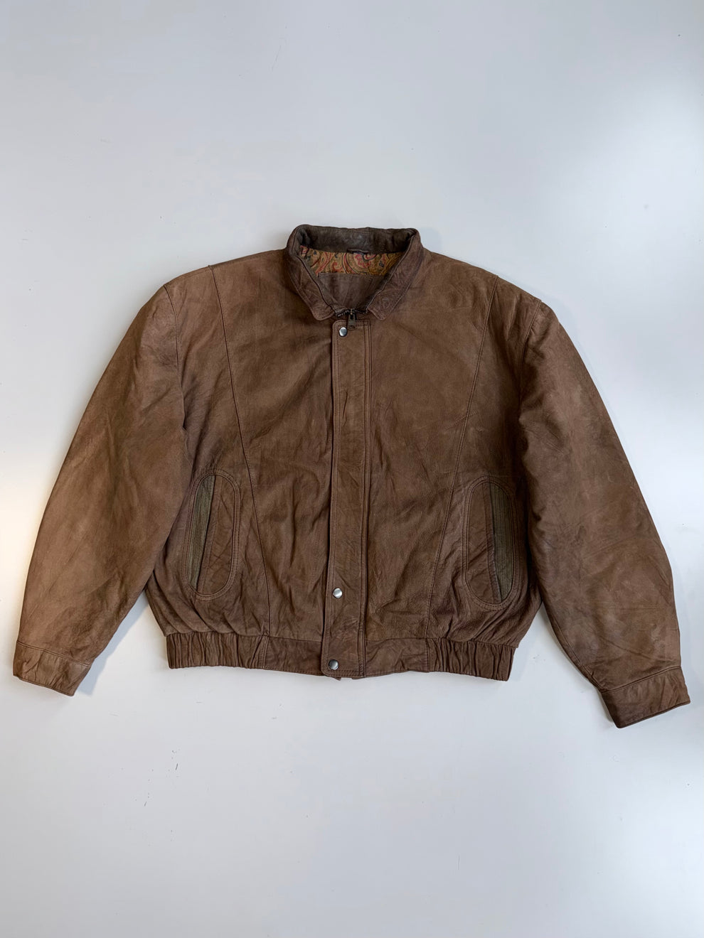 ! Ultra Premium Original Leather Jacket (RARE) (L/XL) – Drip Drop Attire