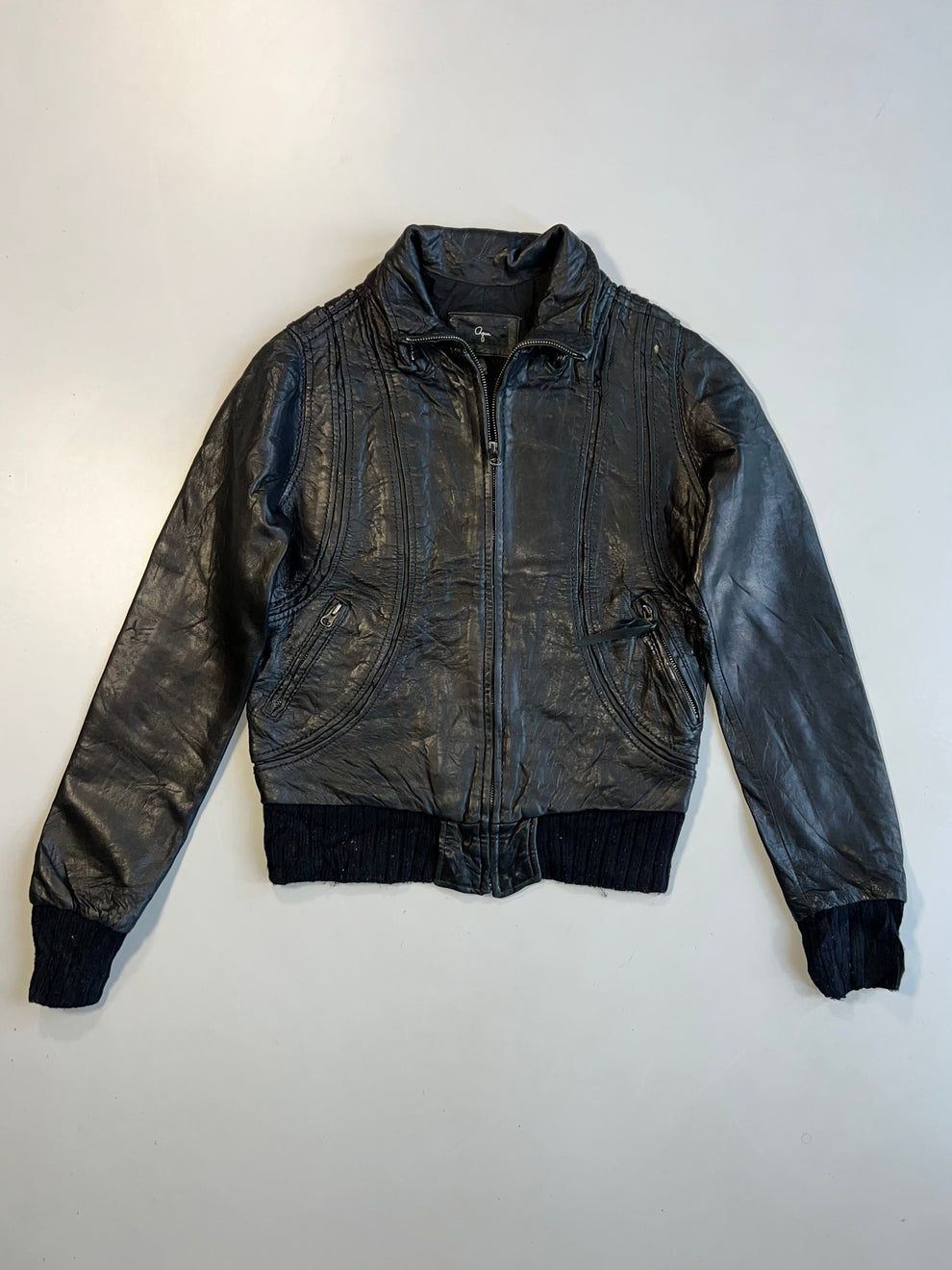 ! Super Premium Original Leather Jacket (S) – Drip Drop Attire
