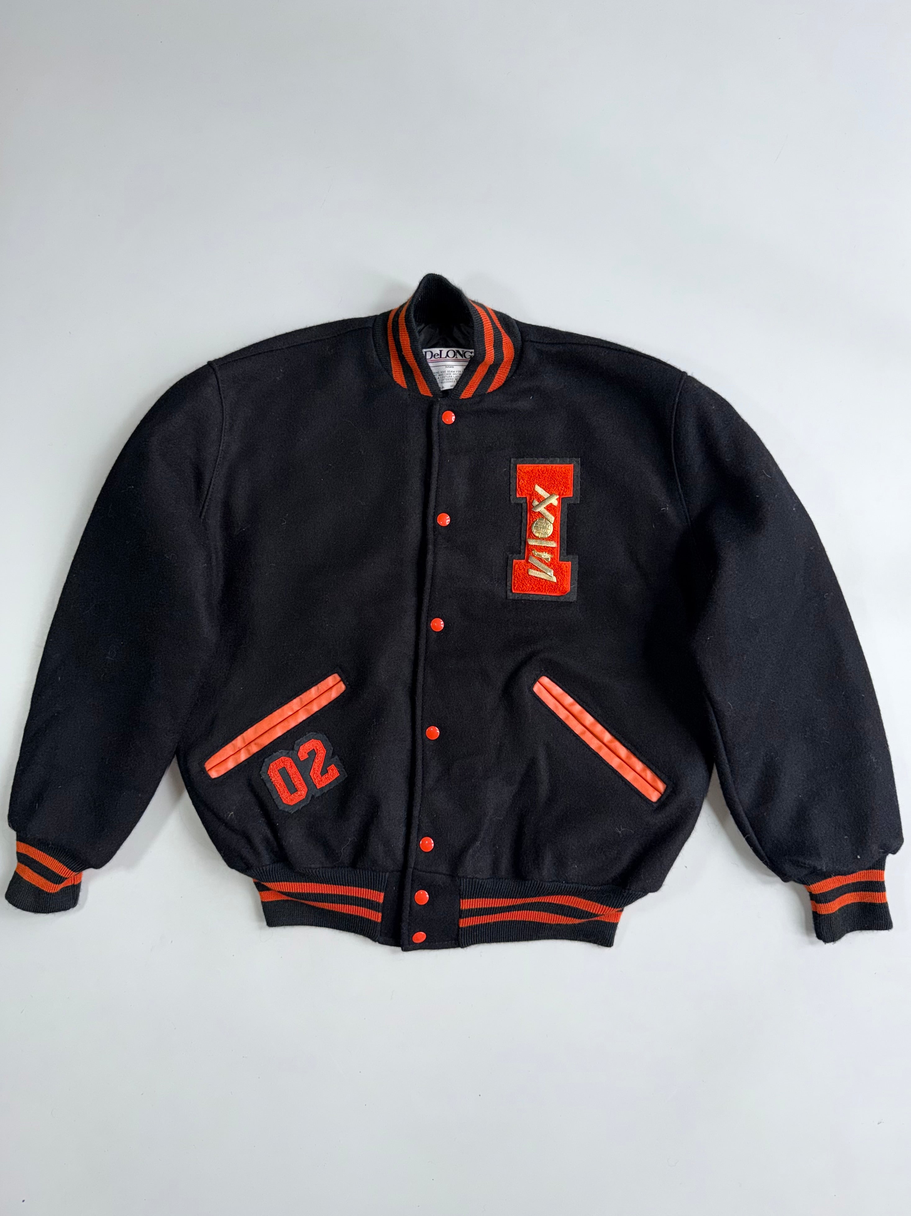 ! Vintage DeLONG USA Varsity Jacket – Wool Letterman (02) (L/XL) – Drip ...