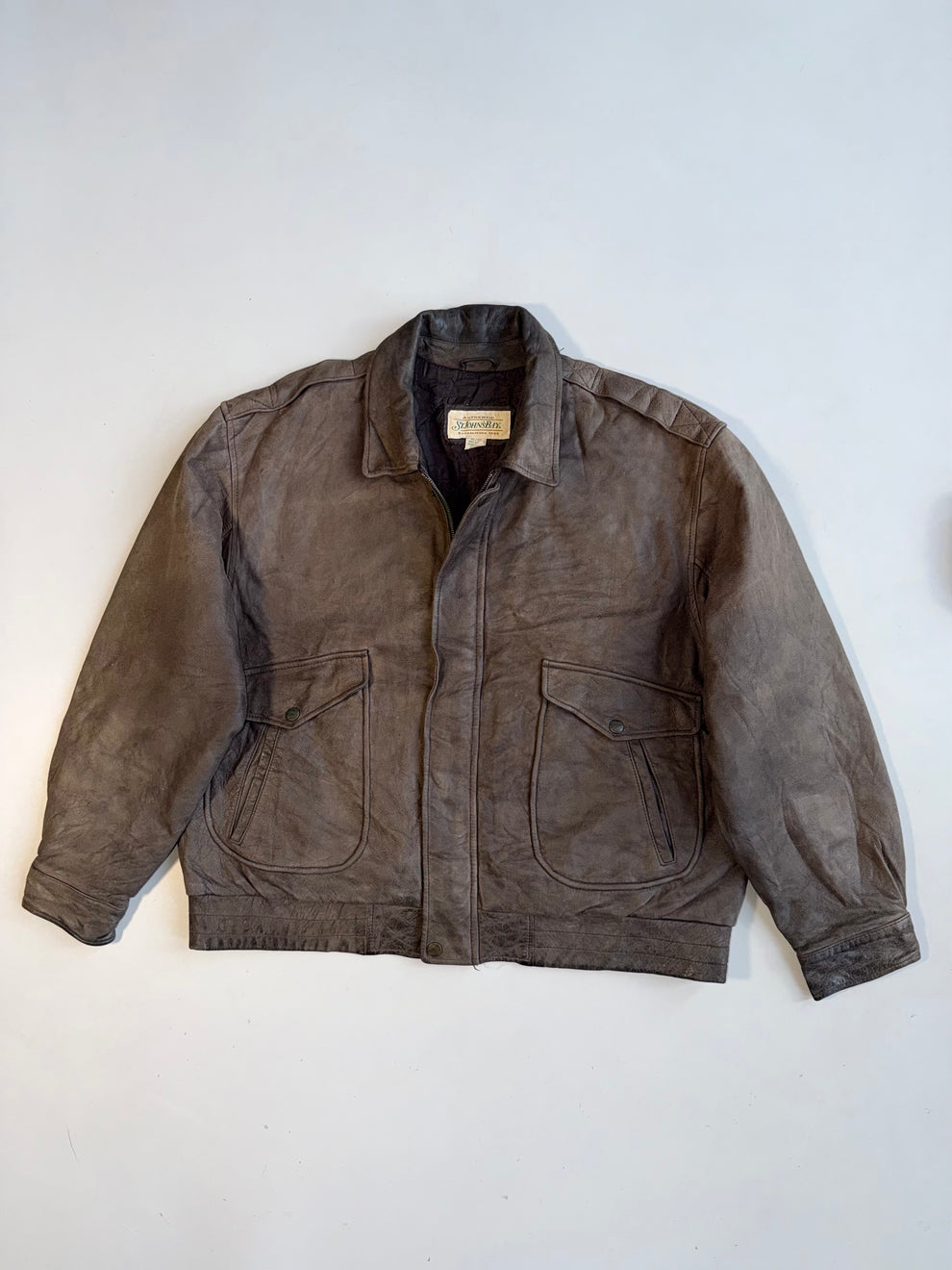 ! Super Premium Original Leather Jacket (XL) – Drip Drop Attire