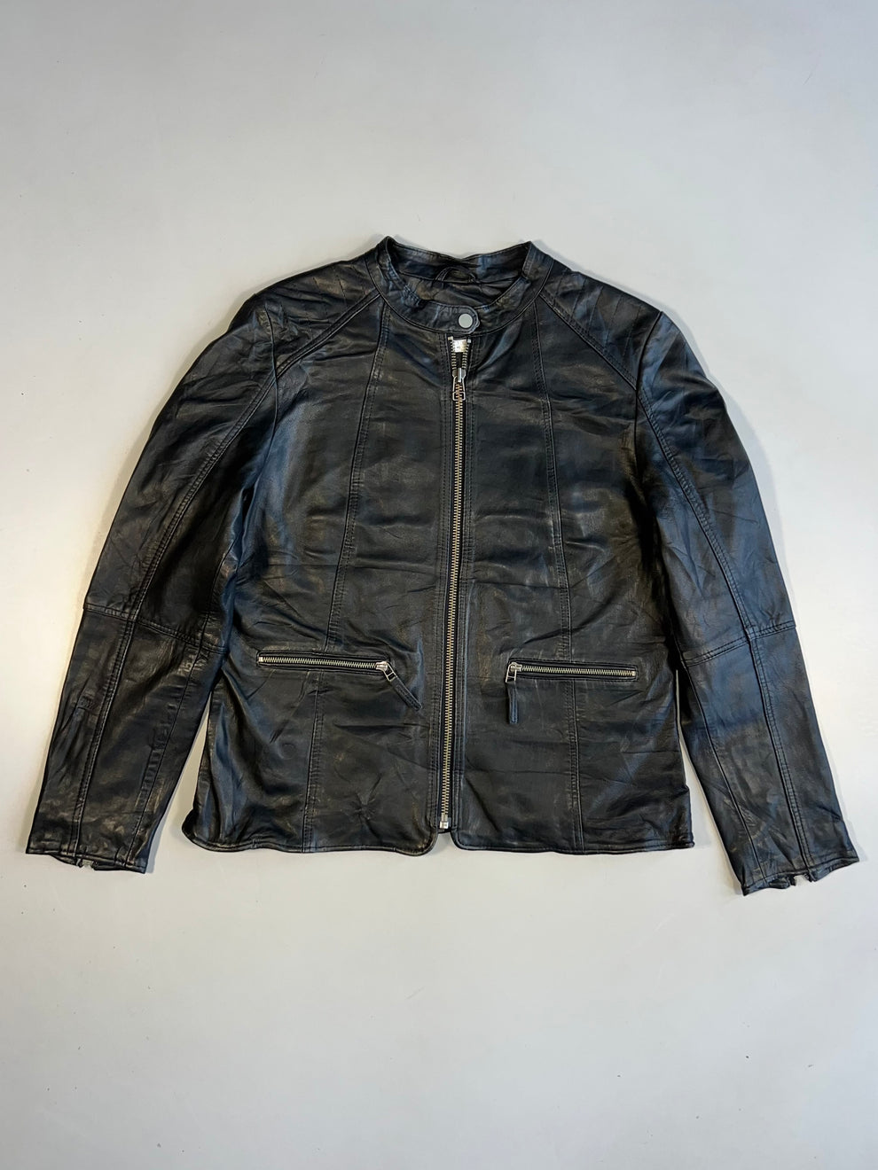 ! Street One Super Premium Original Leather Jacket (M) – Drip Drop Attire